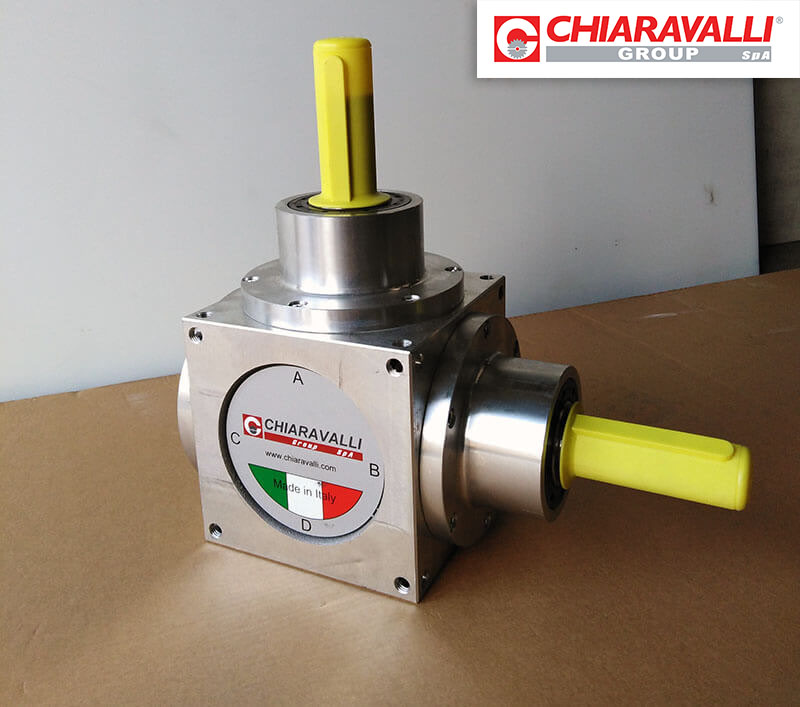 Chiaravalli right-angle gear drives for aggressive environments ...